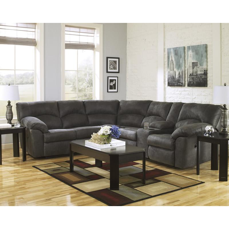 Signature Design by Ashley Tambo 2780148 LAF Reclining Loveseat ...