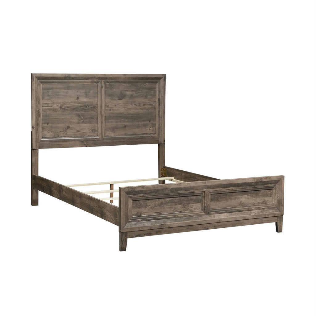 Liberty Furniture Industries Inc. Ridgecrest 384-BR King Panel Bed ...