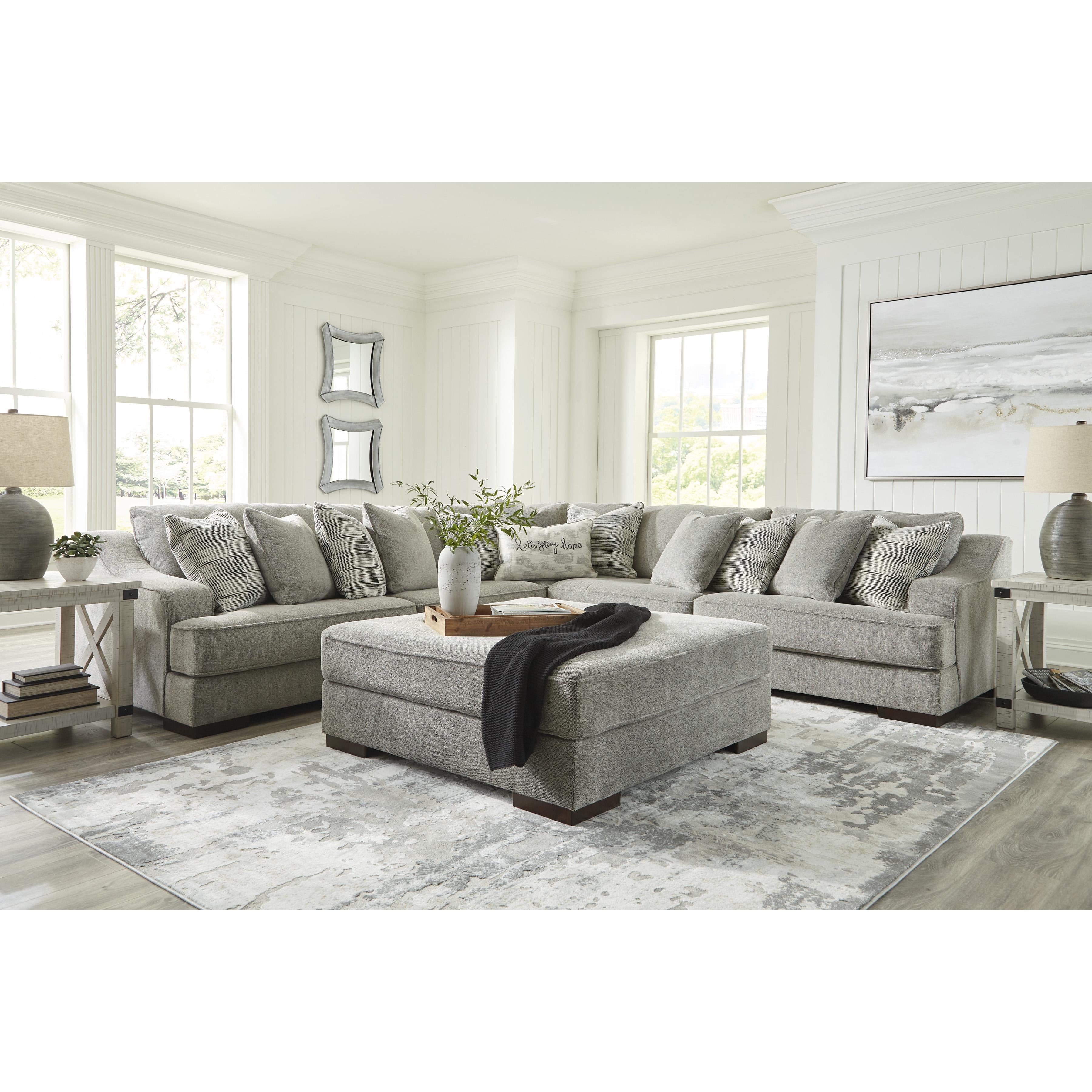 Signature Design by Ashley Bayless Fabric 3 pc Sectional 5230466/52304