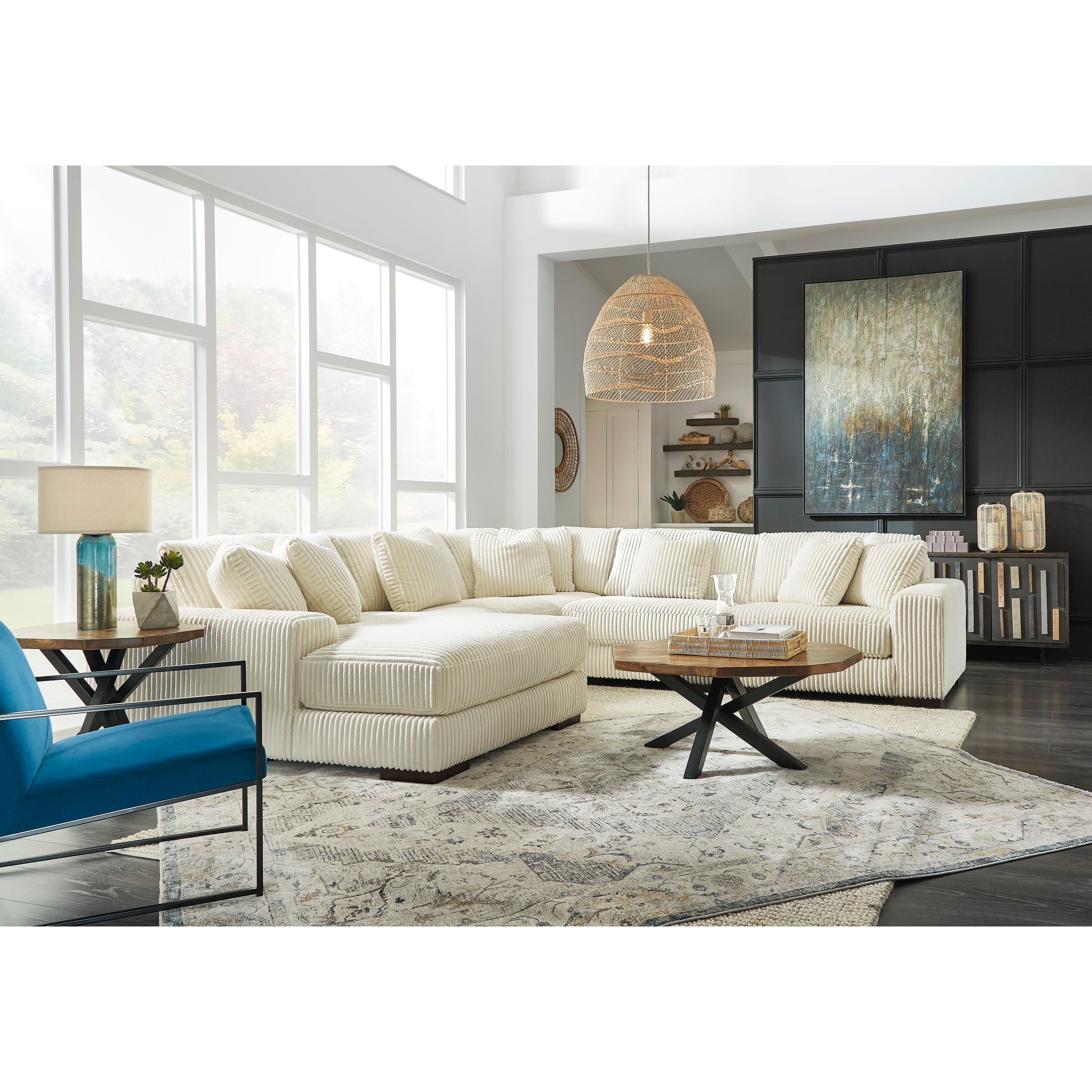Signature Design by Ashley Lindyn Fabric 5 pc Sectional 2110416/211044