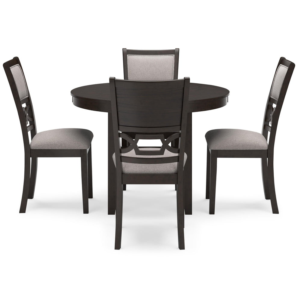 Signature Design by Ashley Langwest D422-225 Dining Room Table Set ...