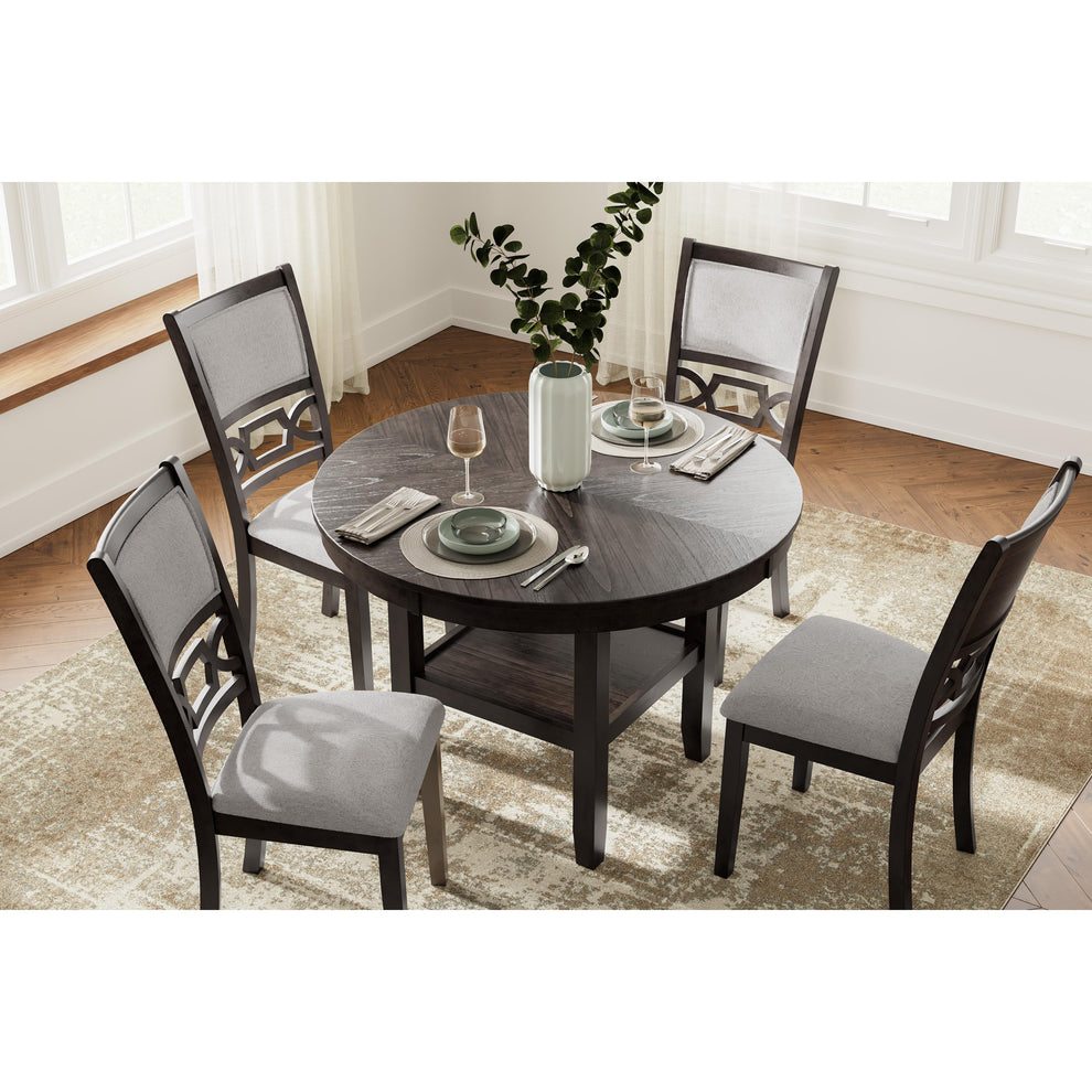 Signature Design by Ashley Langwest D422-225 Dining Room Table Set ...
