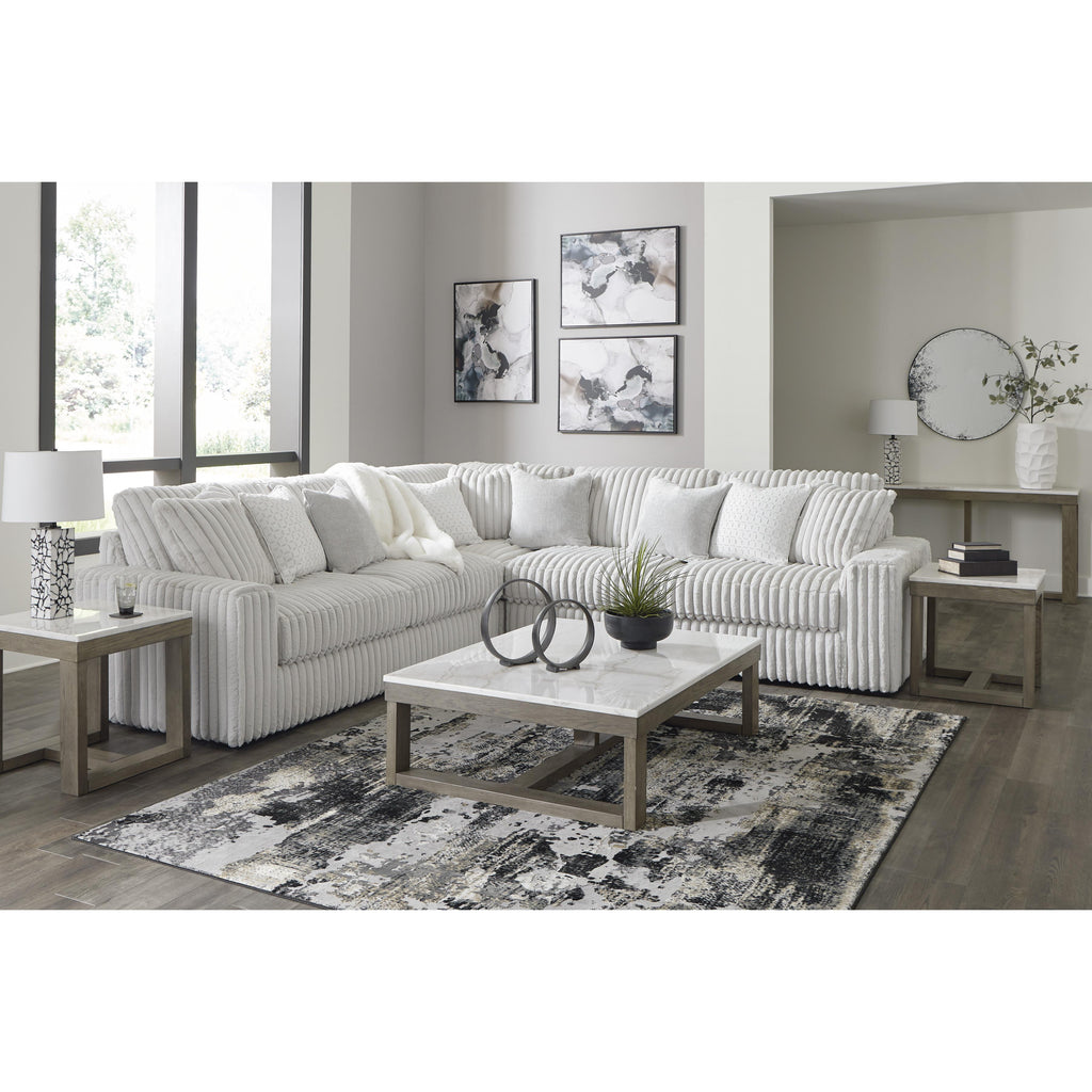 Signature Design by Ashley Stupendous Fabric 3 pc Sectional 2590366/25