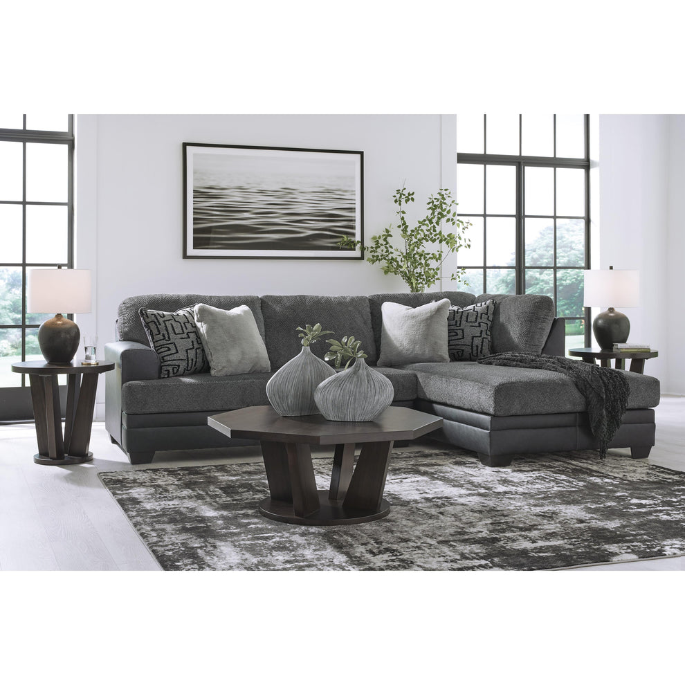 Benchcraft Brixley Pier 29906S2 2 pc Sectional with Chaise - American ...