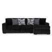 Signature Design by Ashley Midnight-Madness 98103S2 2 pc Sectional ...